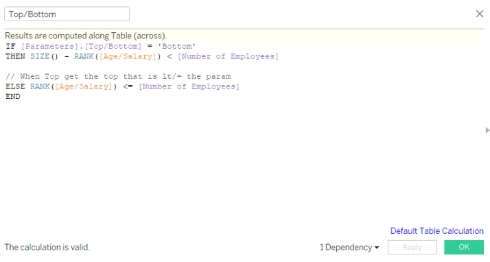 Tableau Tutorials: How to Create a Parameterized Table — Advancing Analytics