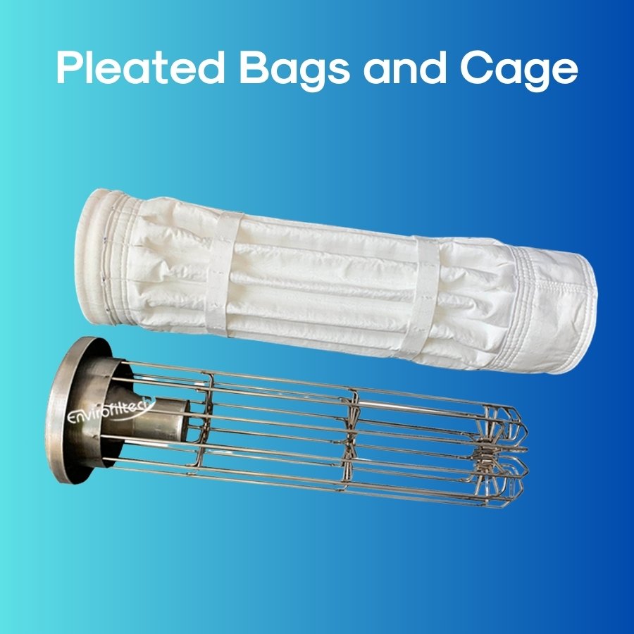 Pleated Dust Collection Bags | Technical Textiles India