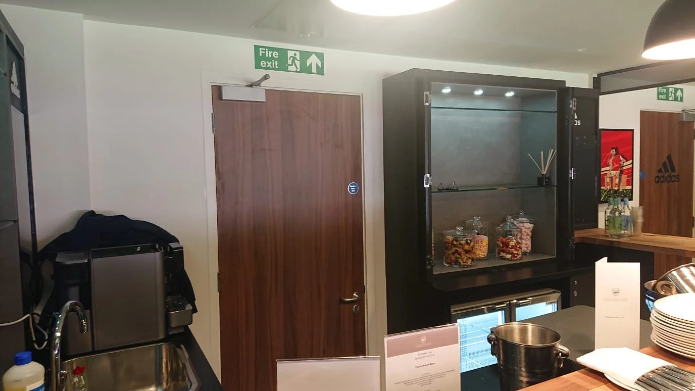 ADIDAS x ARSENAL CORPORATE BOX — PEAR DESIGN STUDIO LTD.