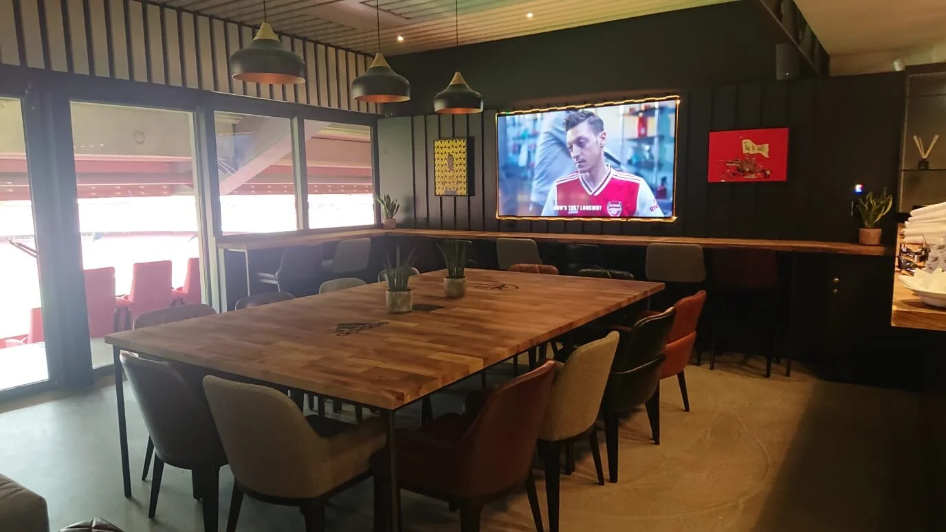 ADIDAS x ARSENAL CORPORATE BOX — PEAR DESIGN STUDIO LTD.