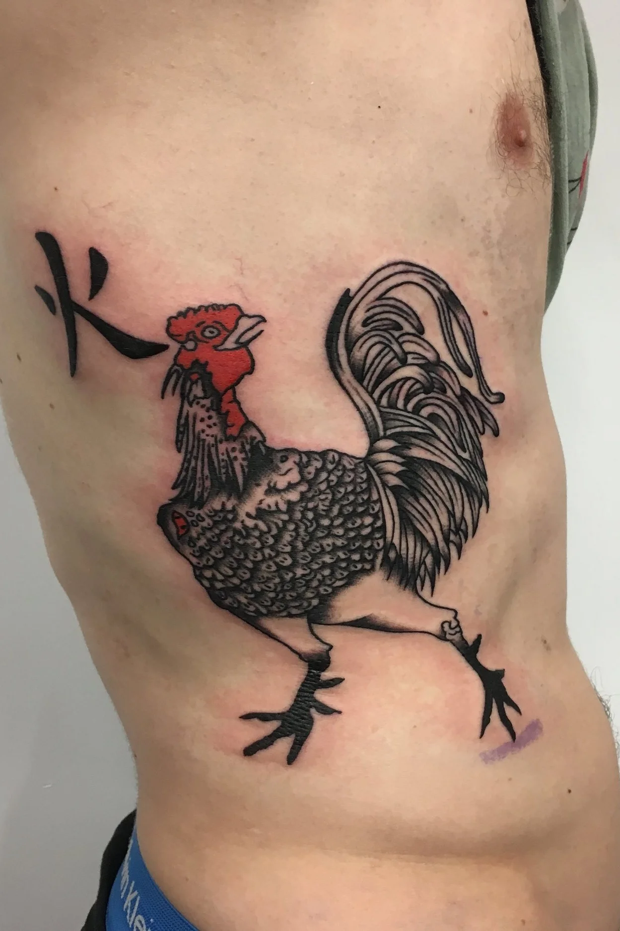 Rooster Art Tattoo