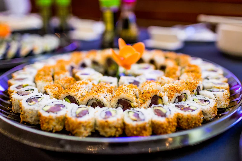 in the raw sushi