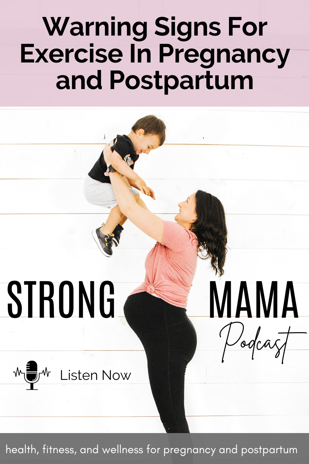 Warning Signs for Exercise in Pregnancy and Postpartum — Strong Mama ...