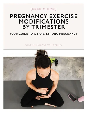 Second Trimester Pregnancy Exercise Tips and Modifications — Strong ...