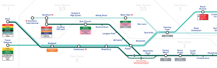 London DLR — Tunnel Time