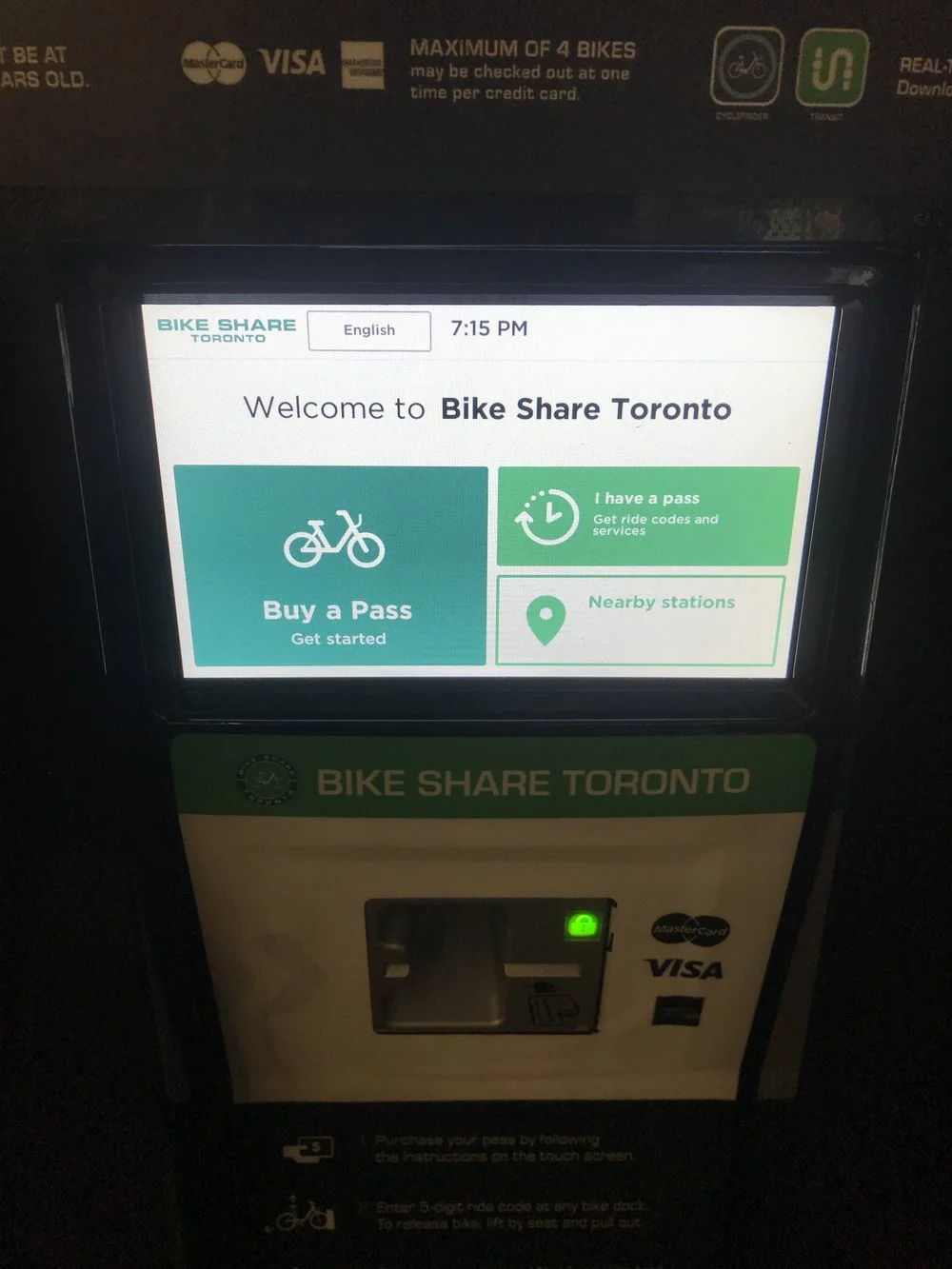 Toronto Bike Share — Tunnel Time