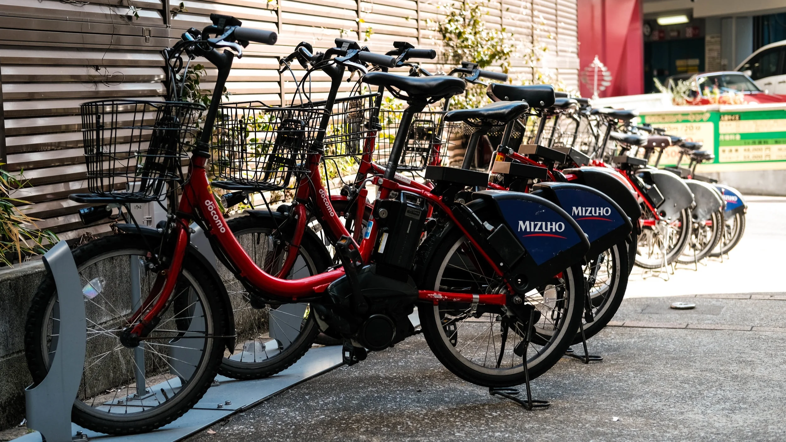docomo Bikes in Tokyo — Tunnel Time