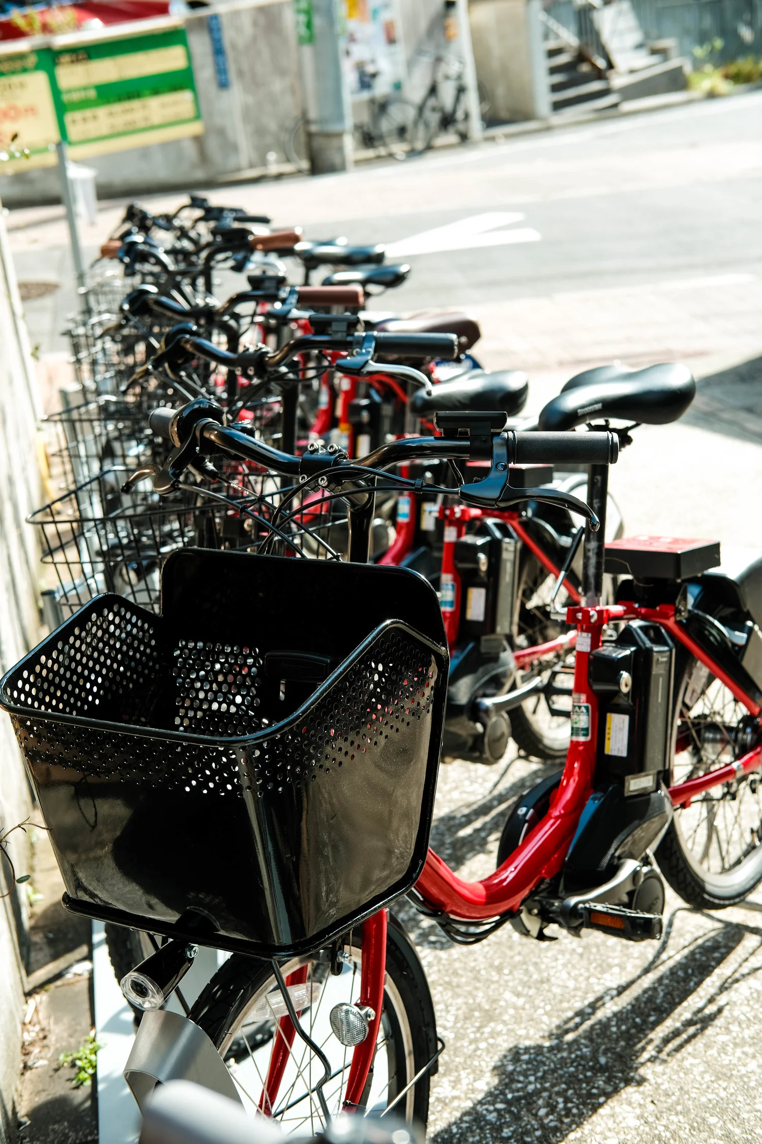 docomo Bikes in Tokyo — Tunnel Time