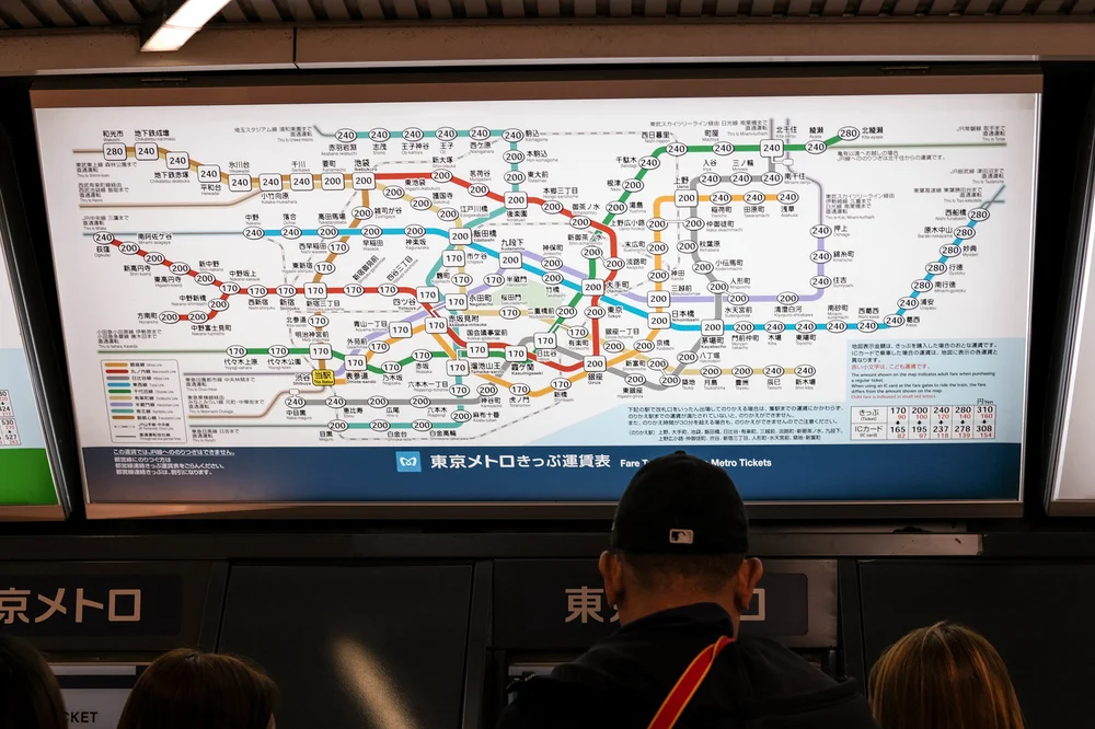 Tokyo Public Transit Tickets & System Information — Tunnel Time