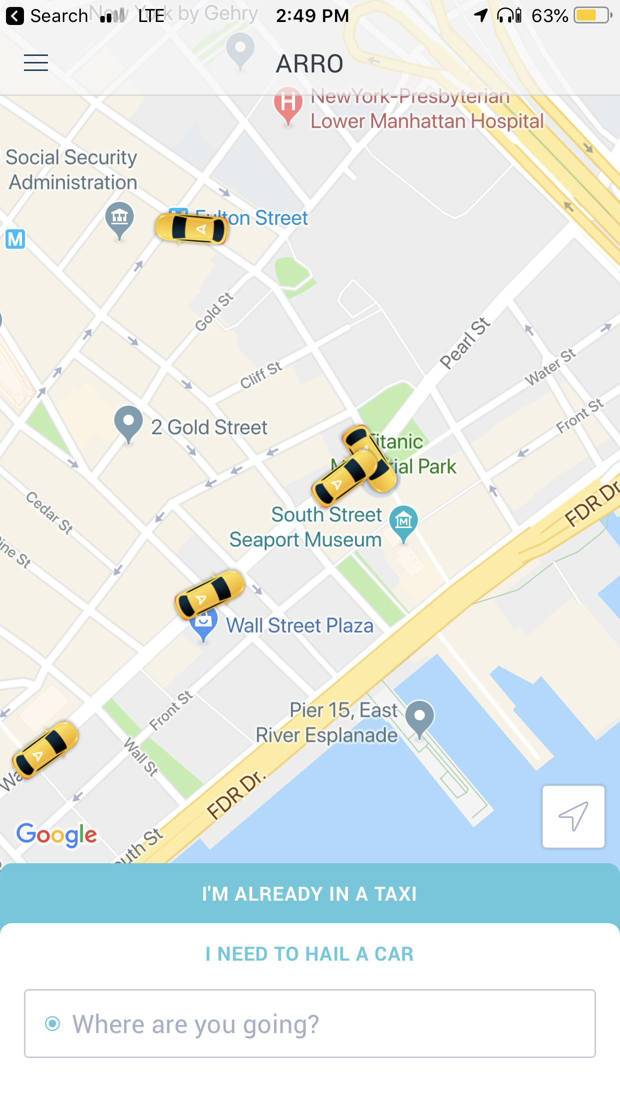 ARRO (NYC Taxi) — Tunnel Time