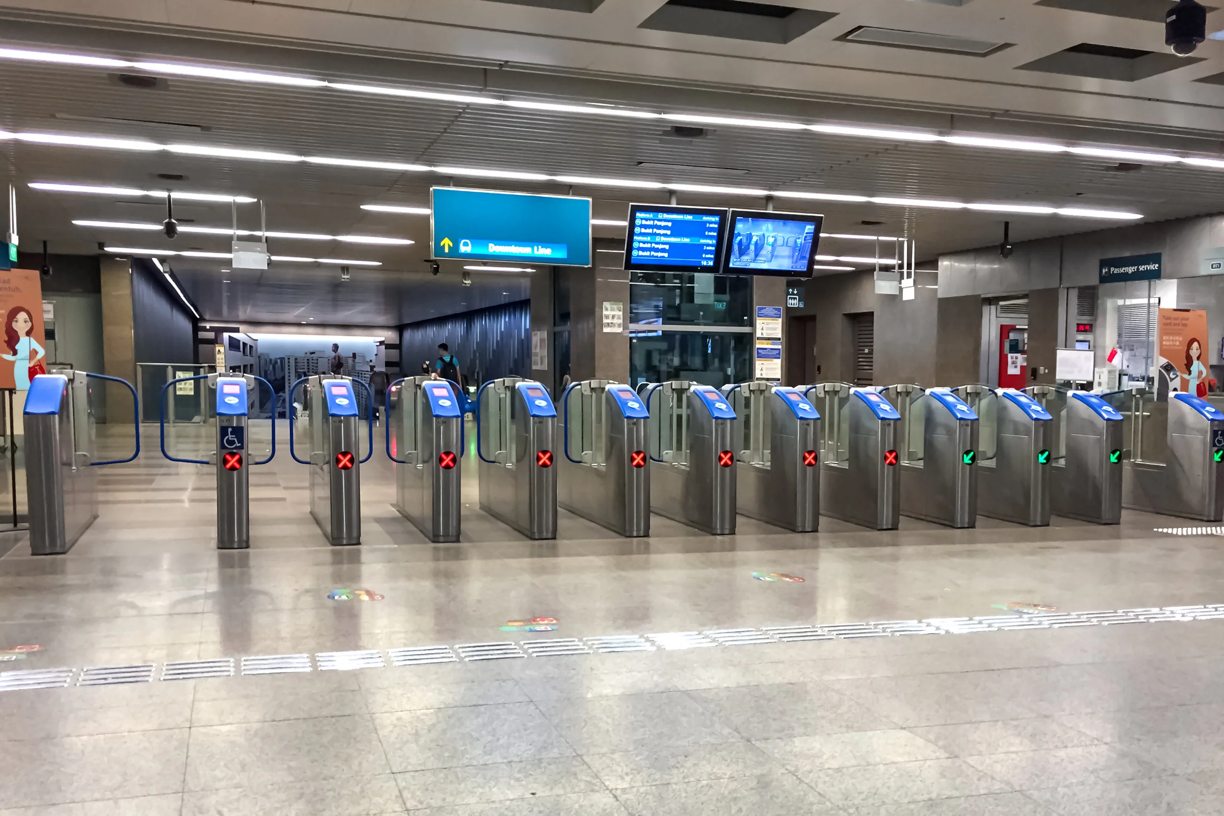 Singapore MRT — Tunnel Time