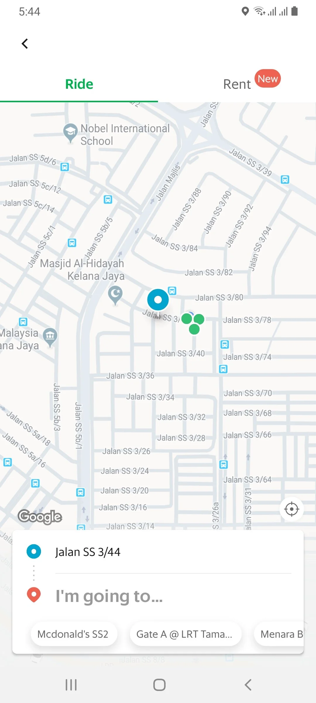 Kuala Lumpur Grab — Tunnel Time