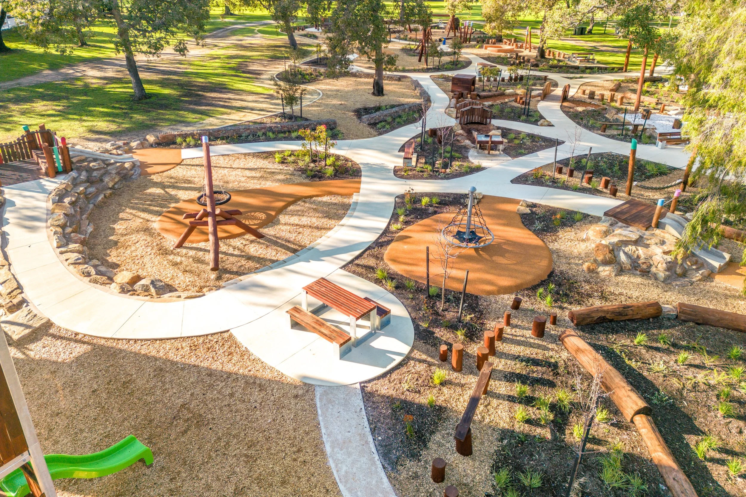 Sandy Beach Playspace — PHASE3 LANDSCAPE CONSTRUCTION