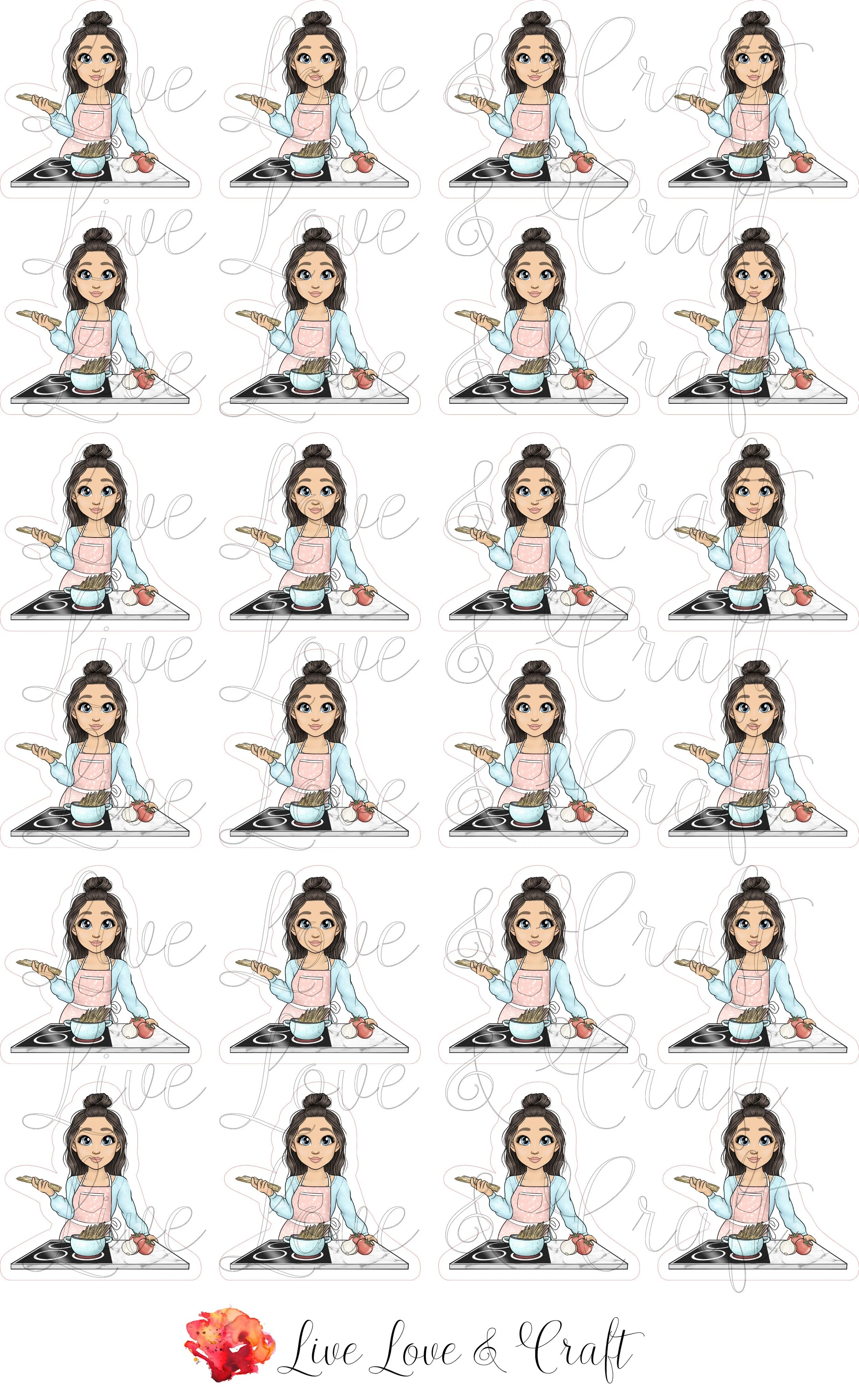 Luna Plans — Live Love & Craft Papercraft