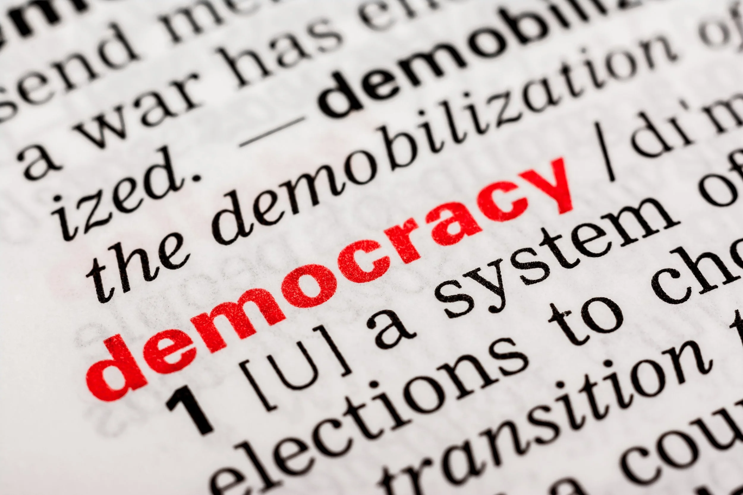 Theory of democracy — Unlock Democracy