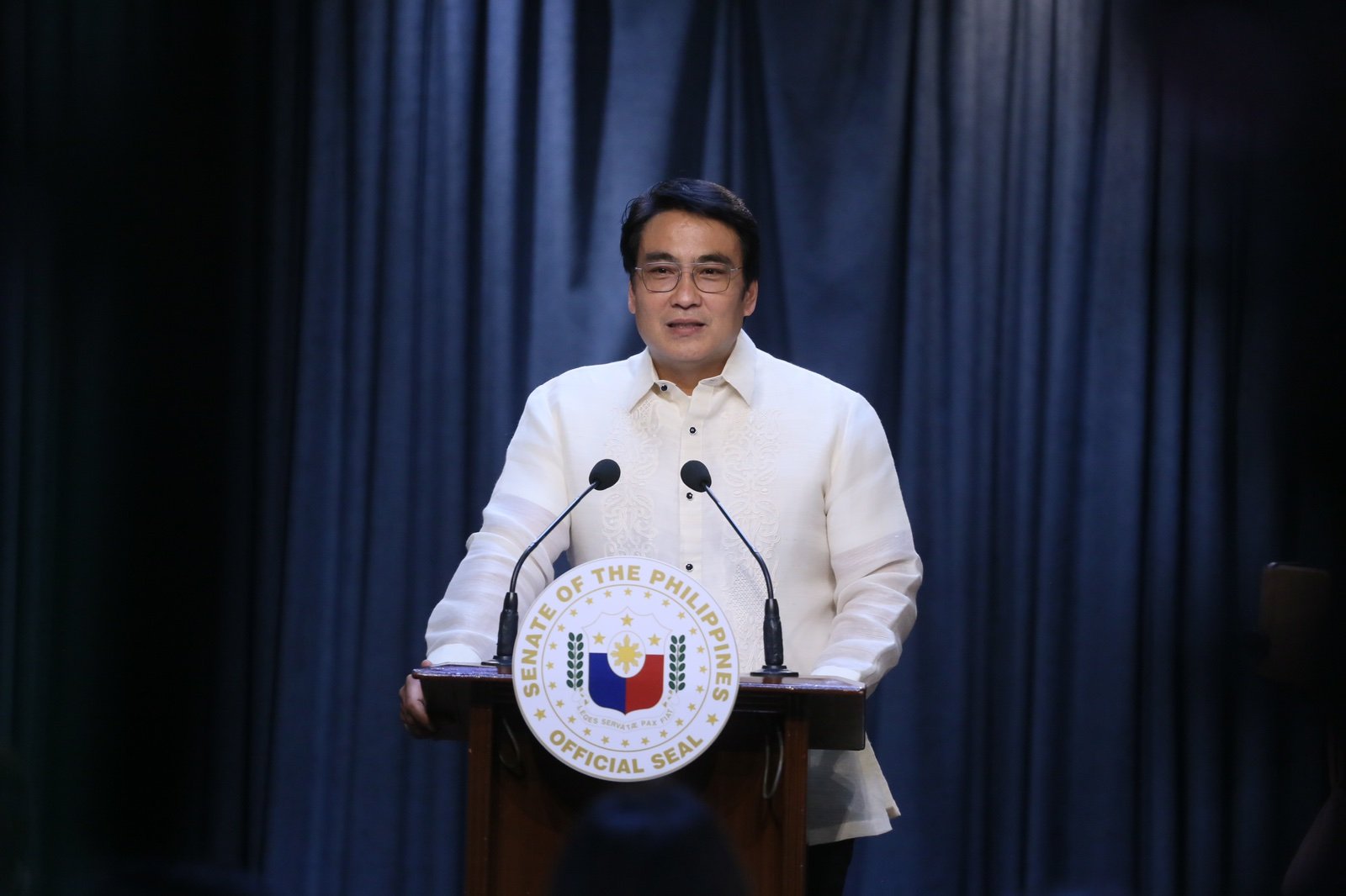 Revilla Ikinatuwa Ang Pagpasa Ng Philippine Maritime Zones Act Sa