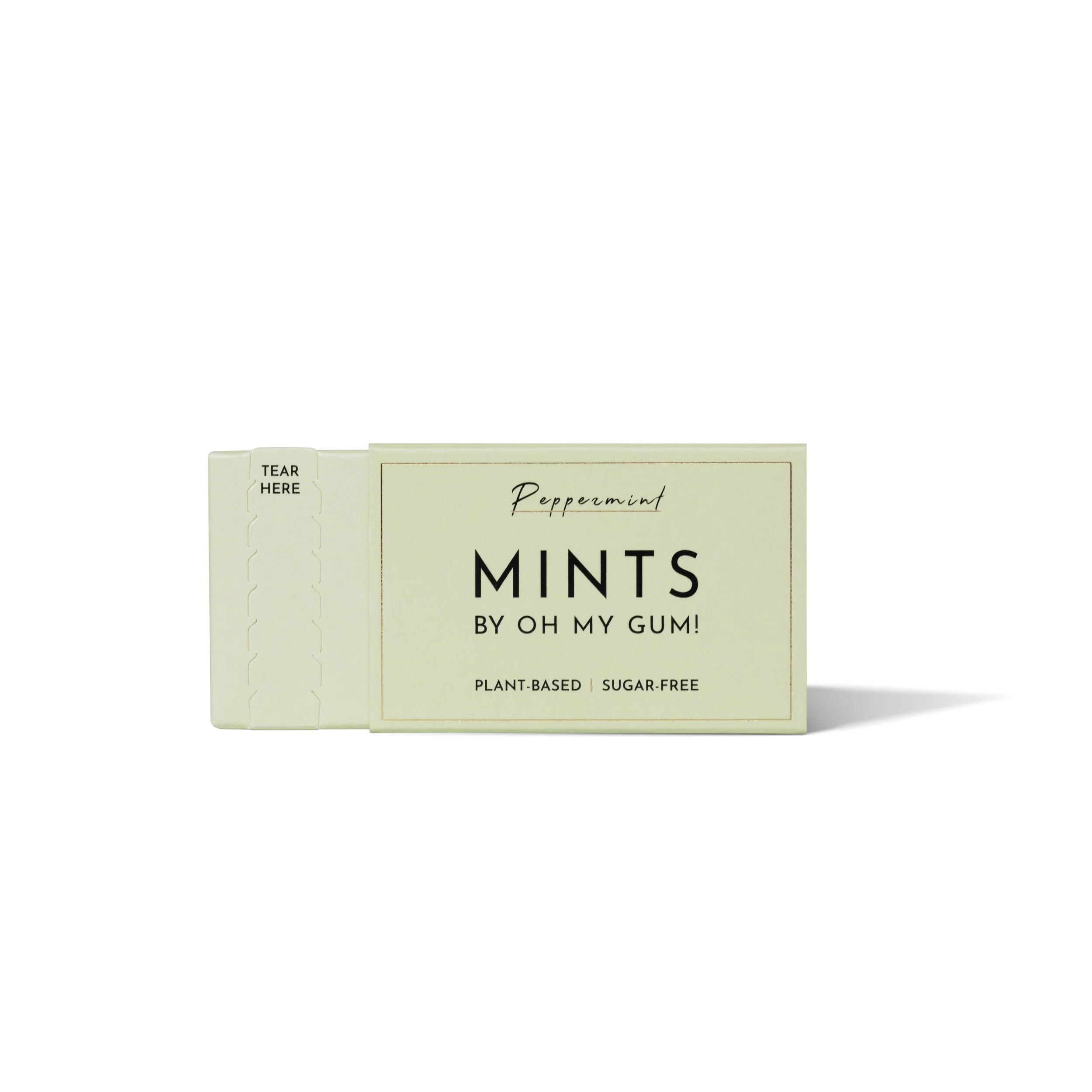 NATURAL MINT & CINNAMON CHEWING GUM - SUGAR-FREE — OH MY GUM!