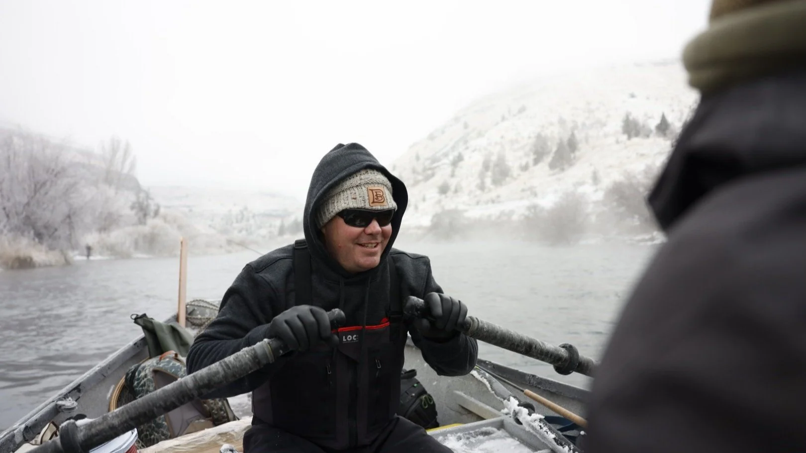 The Deschutes River, Oregon USA — LOC: WADERS