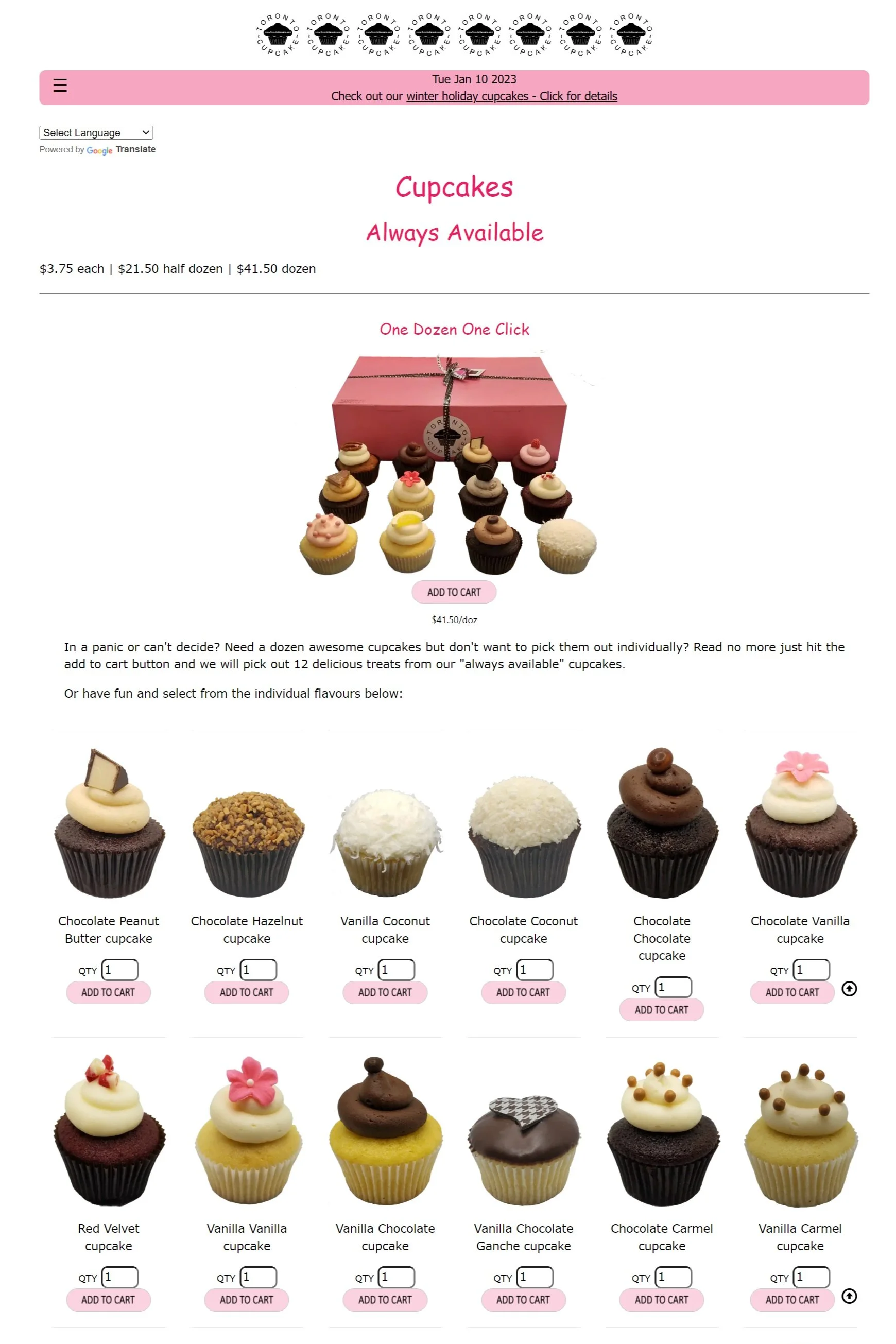 Toronto Cupcake — Abbey ager