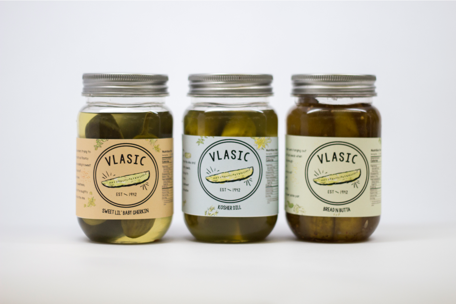 Vlasic Pickles Label