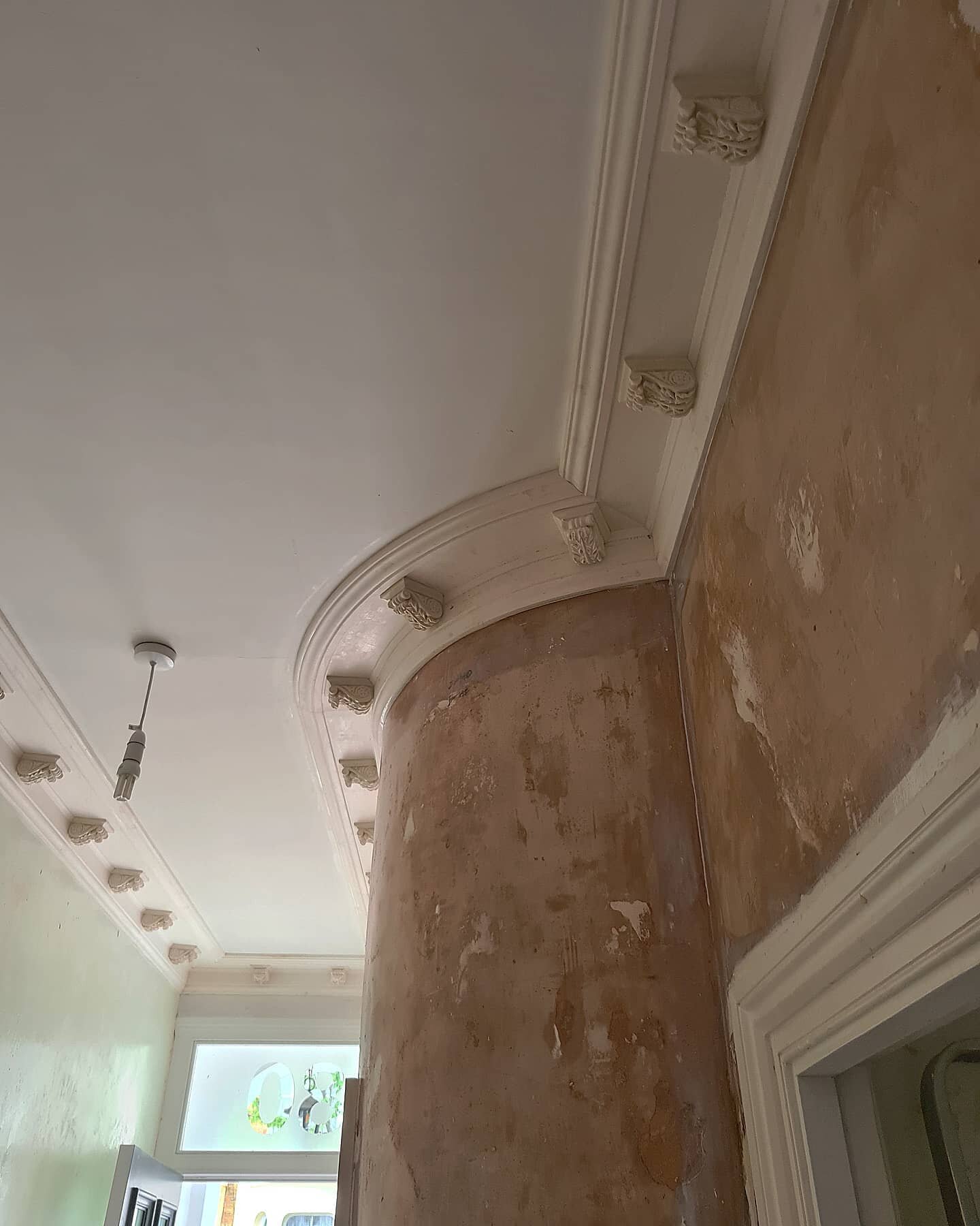 Cracks in Ceiling Plaster — Ovolo London Plaster Moulding Specialists