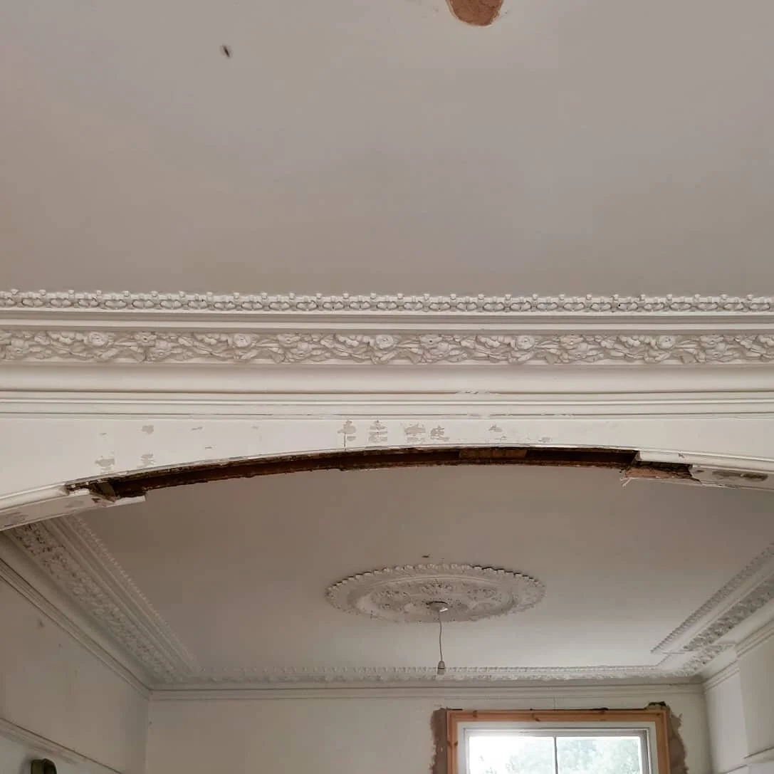 Cracks in Ceiling Plaster — Ovolo London Plaster Moulding Specialists