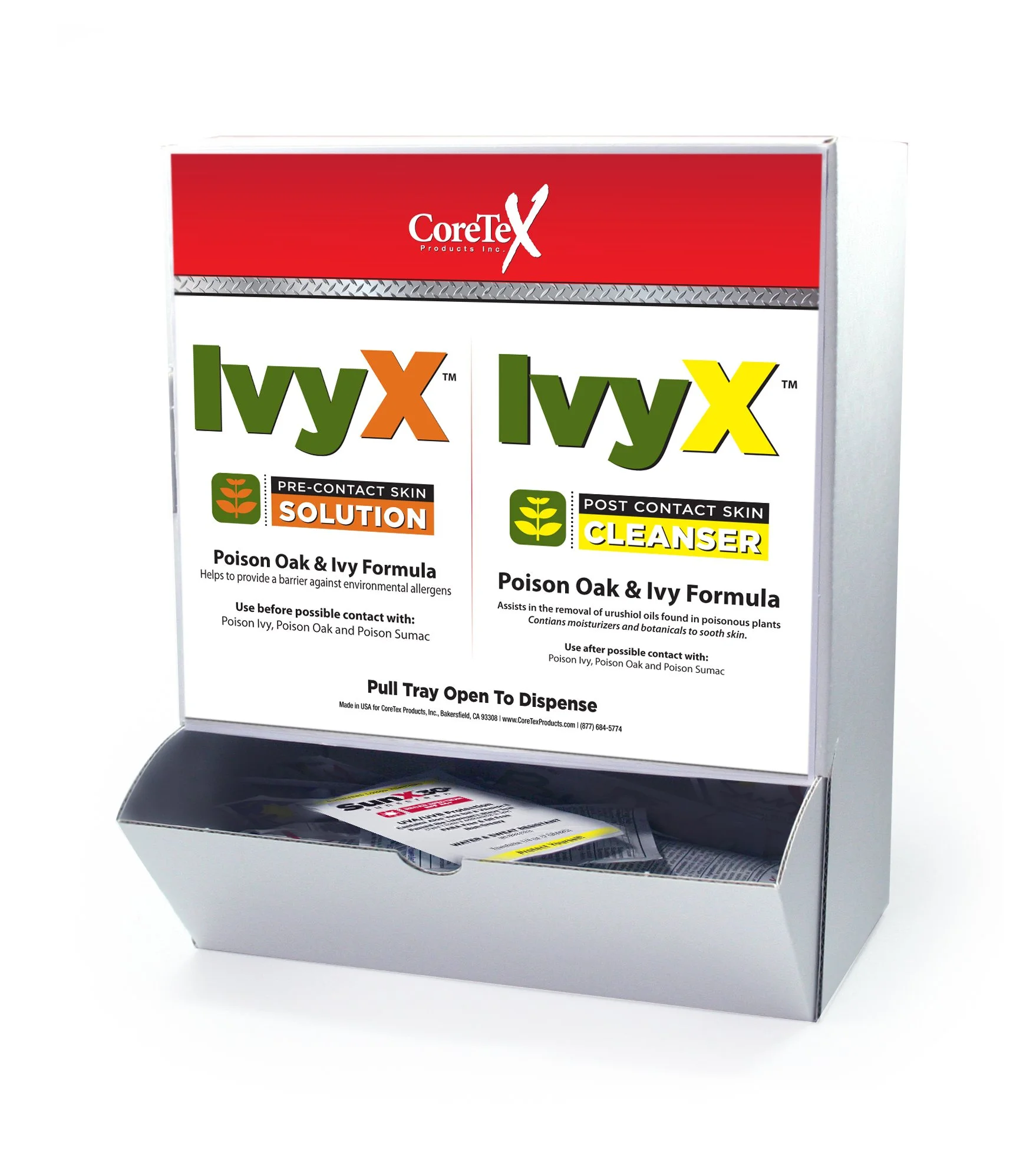 Ivy X Combo Box | Protect from Poison Ivy & Oak Before & After Exposure ...