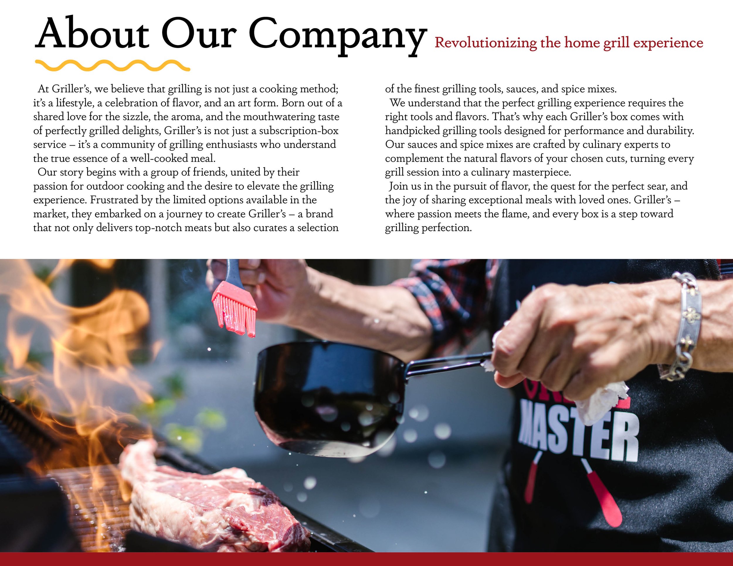 Griller's Branding & Style Guide — Graphic Design & Illustration