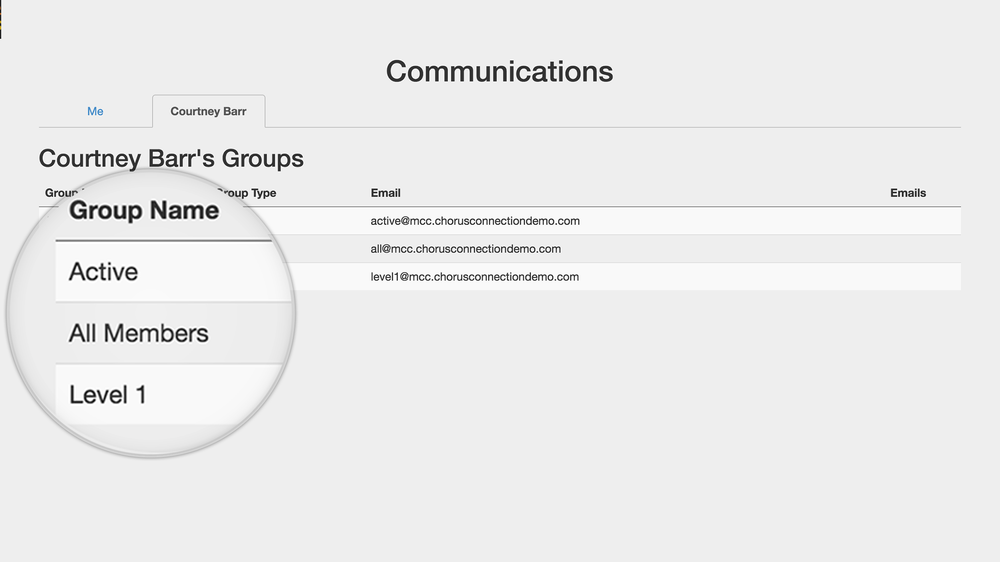 Parent Tools — Chorus Connection