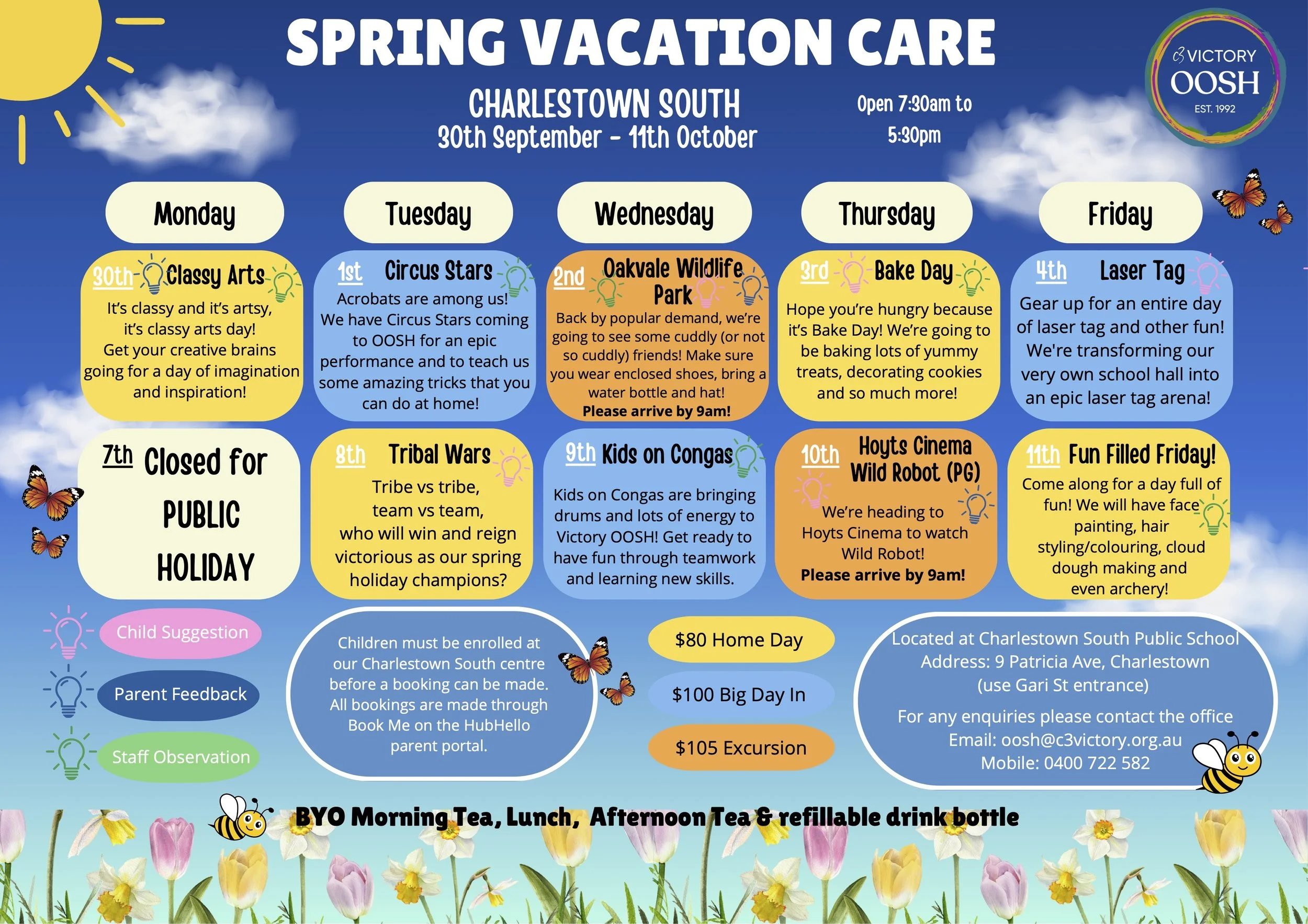 Vacation Care — Victory OOSH