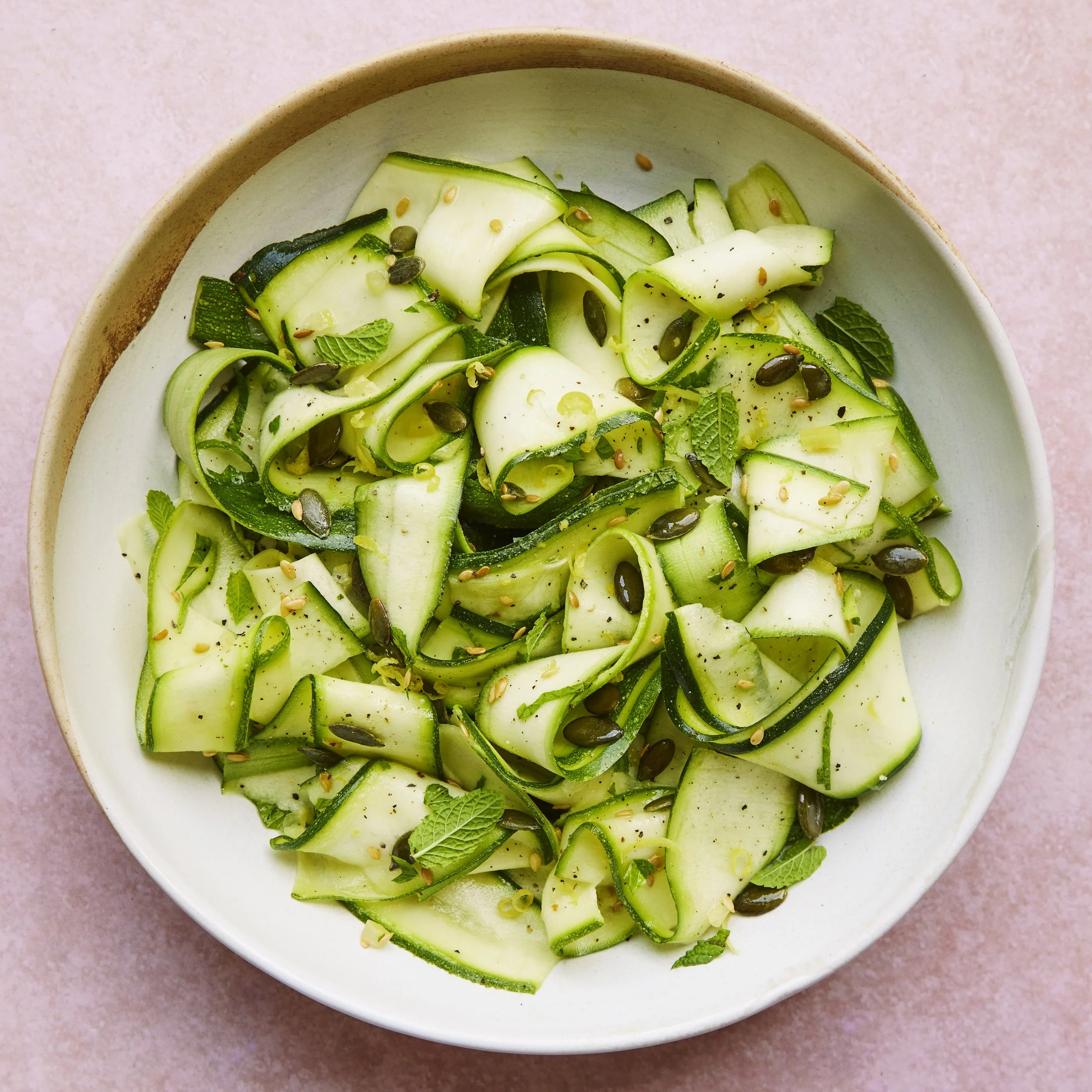 Courgette and Preserved Lemon Salad - Pippa Campbell Health