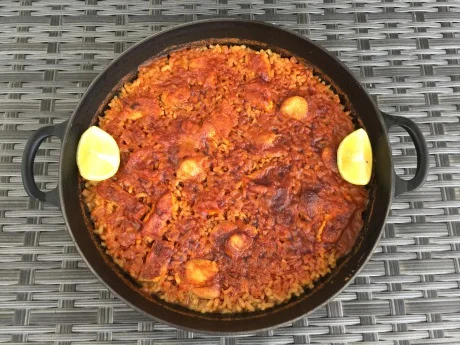 Spanish Seafood Rice - Pippa Campbell Health