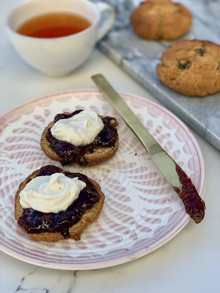 Sour Cherry Scones - Pippa Campbell Health
