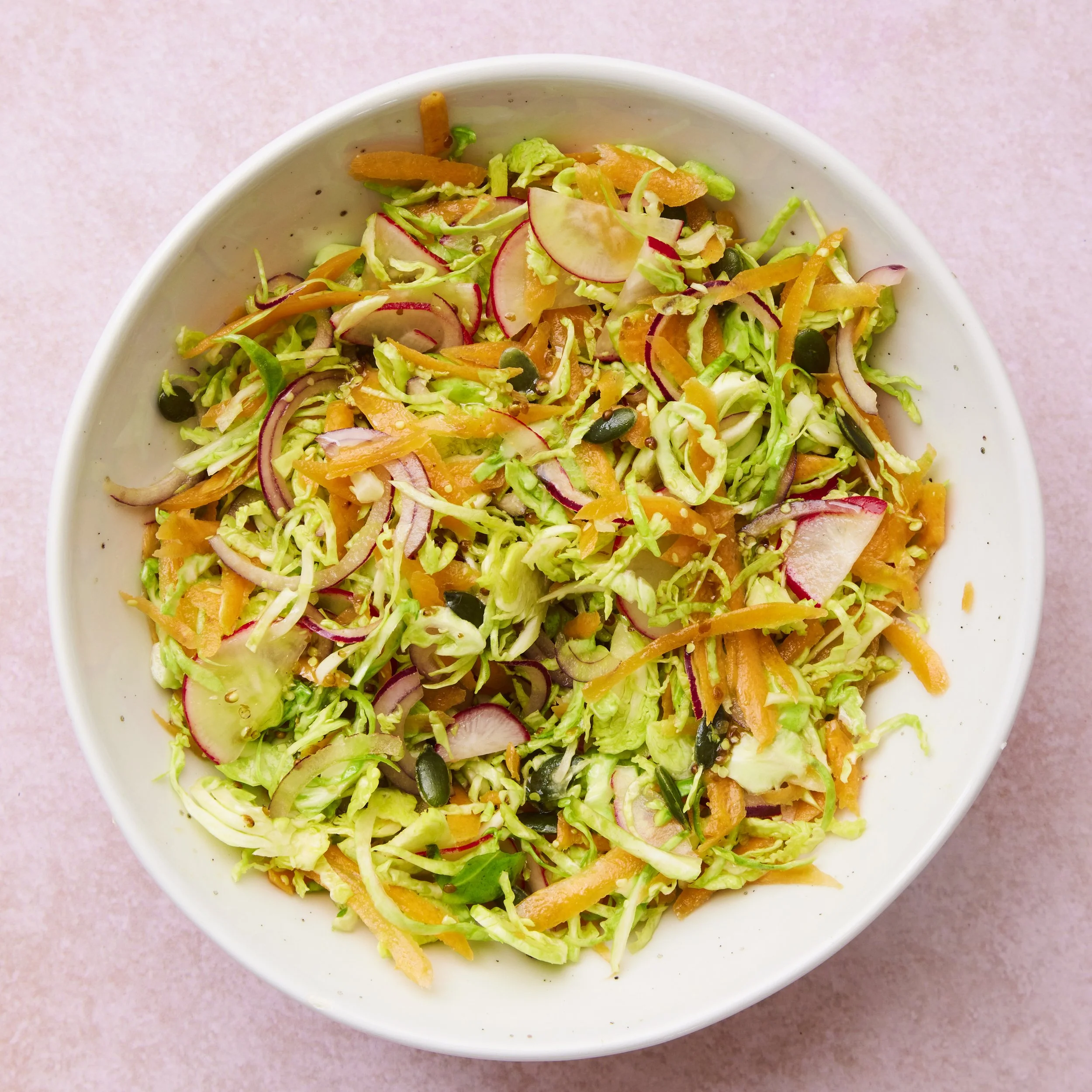 Brussels Sprout Slaw - Pippa Campbell Health