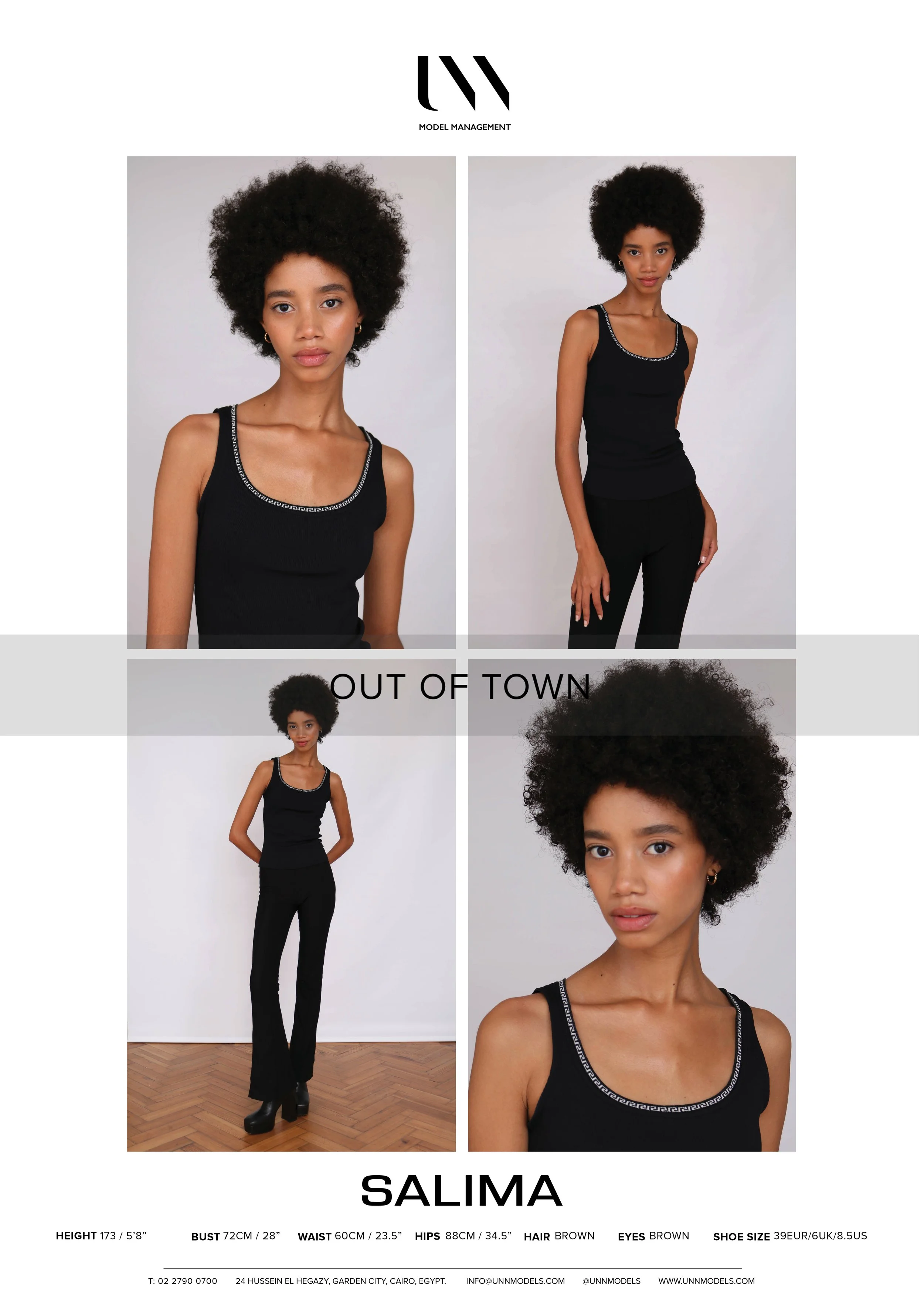 MODELBOARD — UNN Model Management