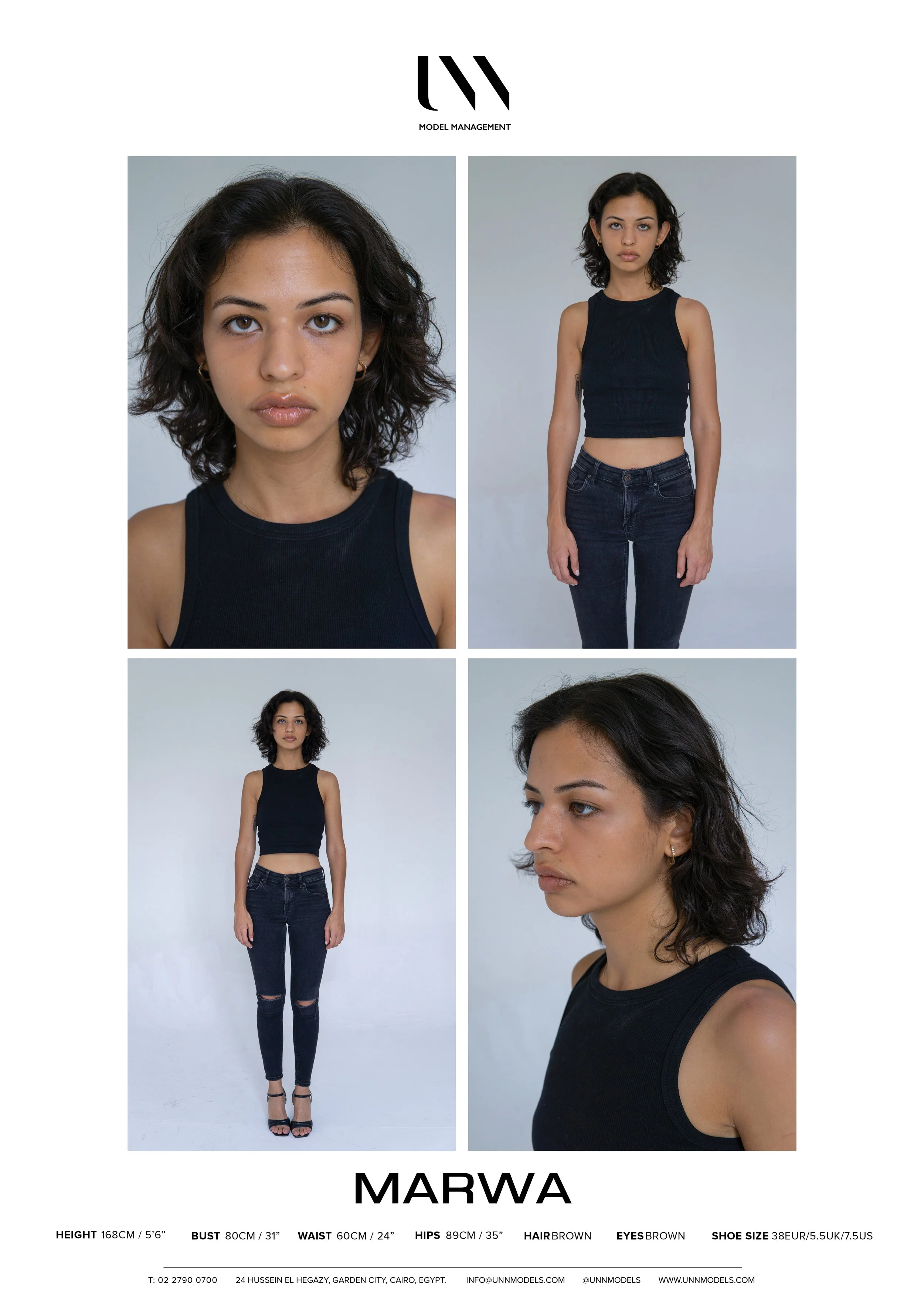 MODELBOARD — UNN Model Management