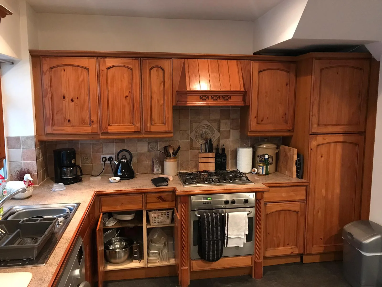 Kitchen Unit Spray Painting — Professional Spray Painters in Leeds ...