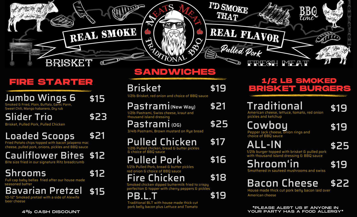 The Menu — Meats Meat