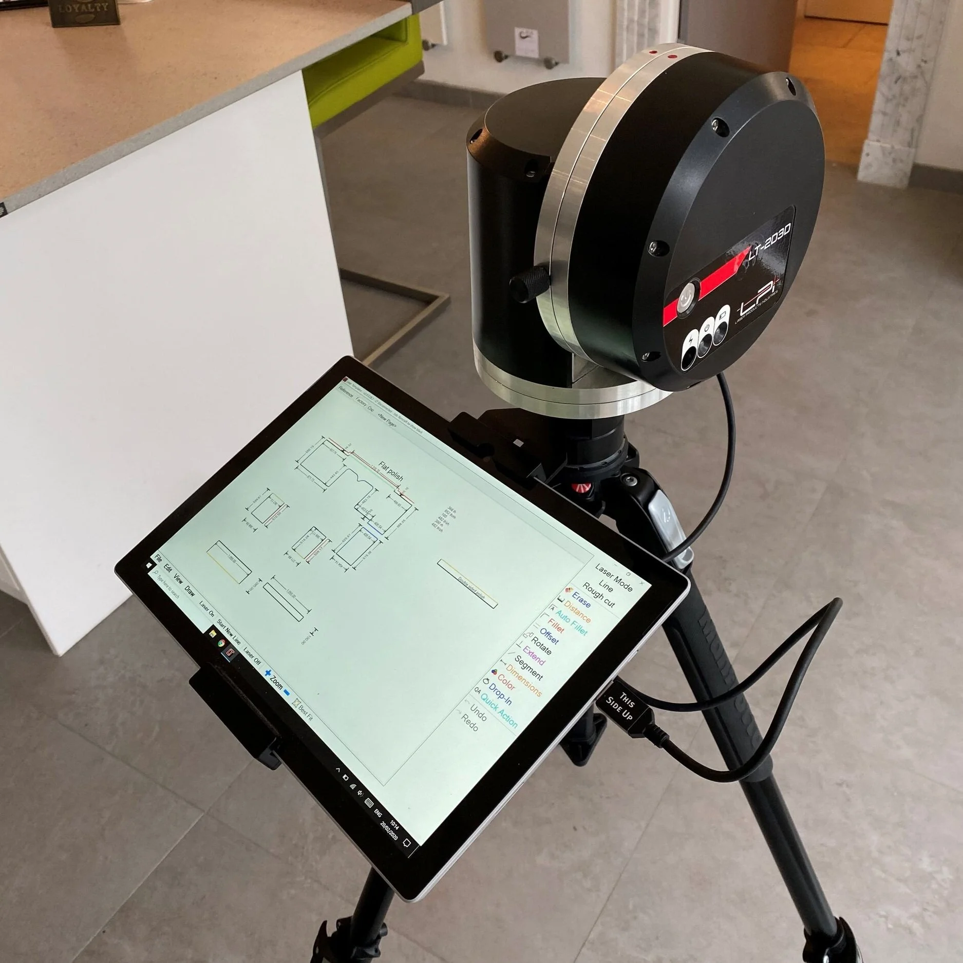 Digital Laser Templating — LBS Stone collection