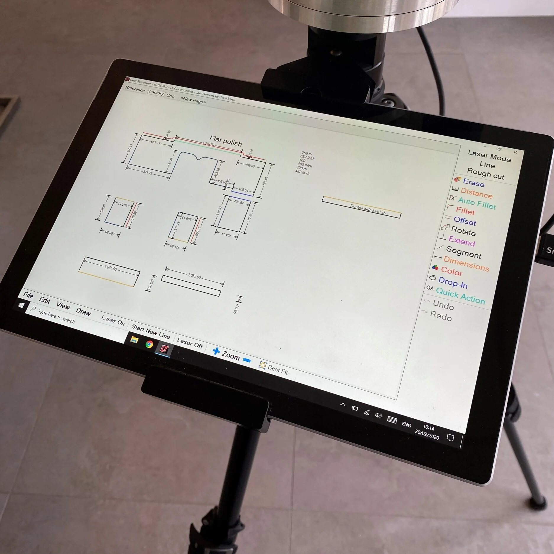 Digital Laser Templating — LBS Stone collection