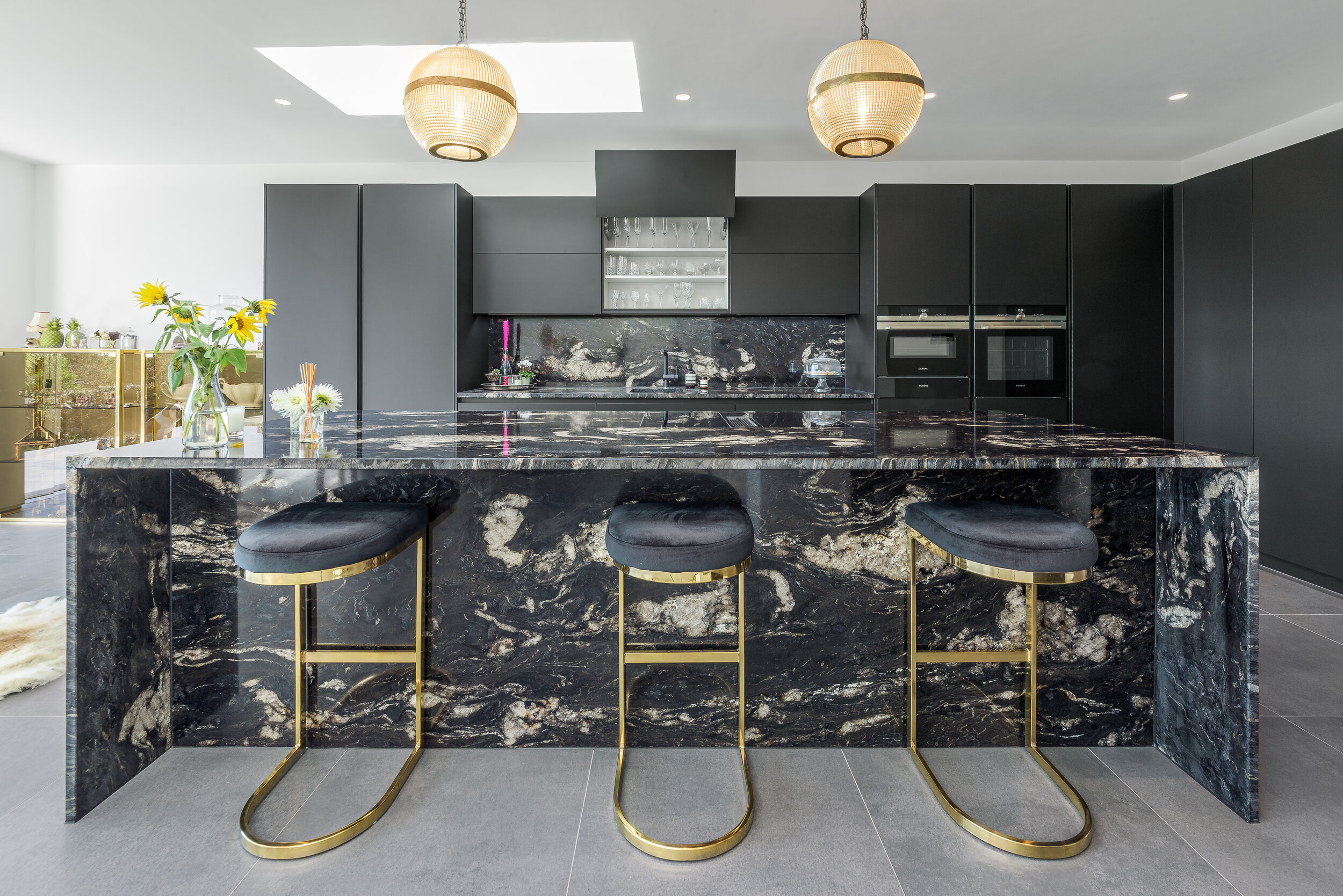 Cosmic Black Granite — LBS Stone collection