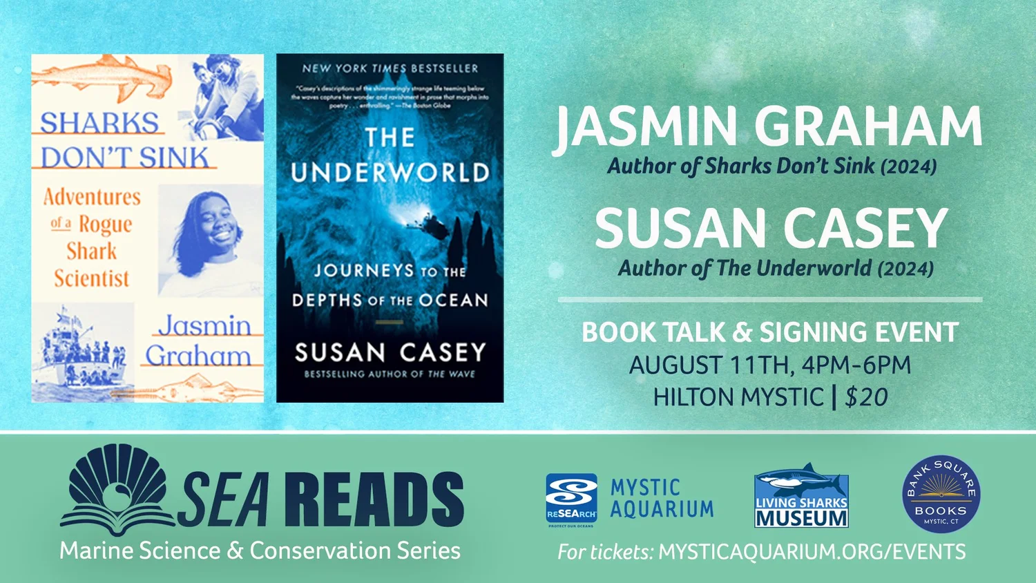 SeaReads Series — Living Sharks Museum