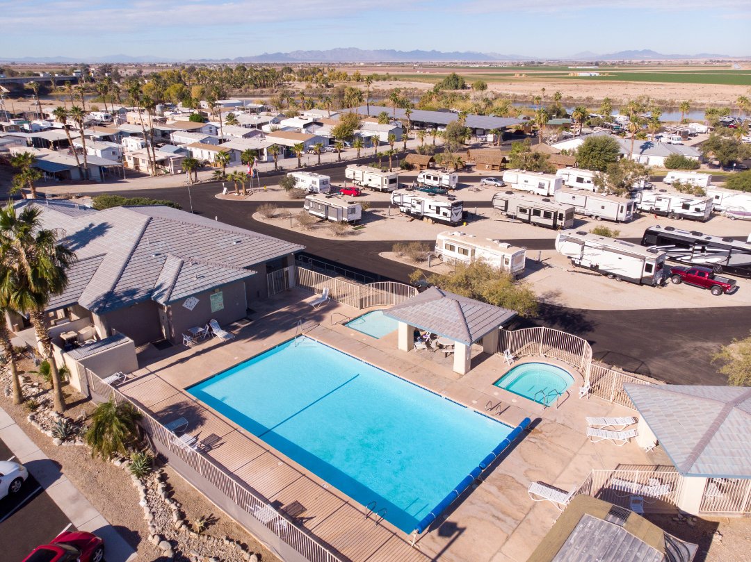 Pools At Arizona Oasis RV Resort | Near Blythe, CA — Arizona Oasis RV ...