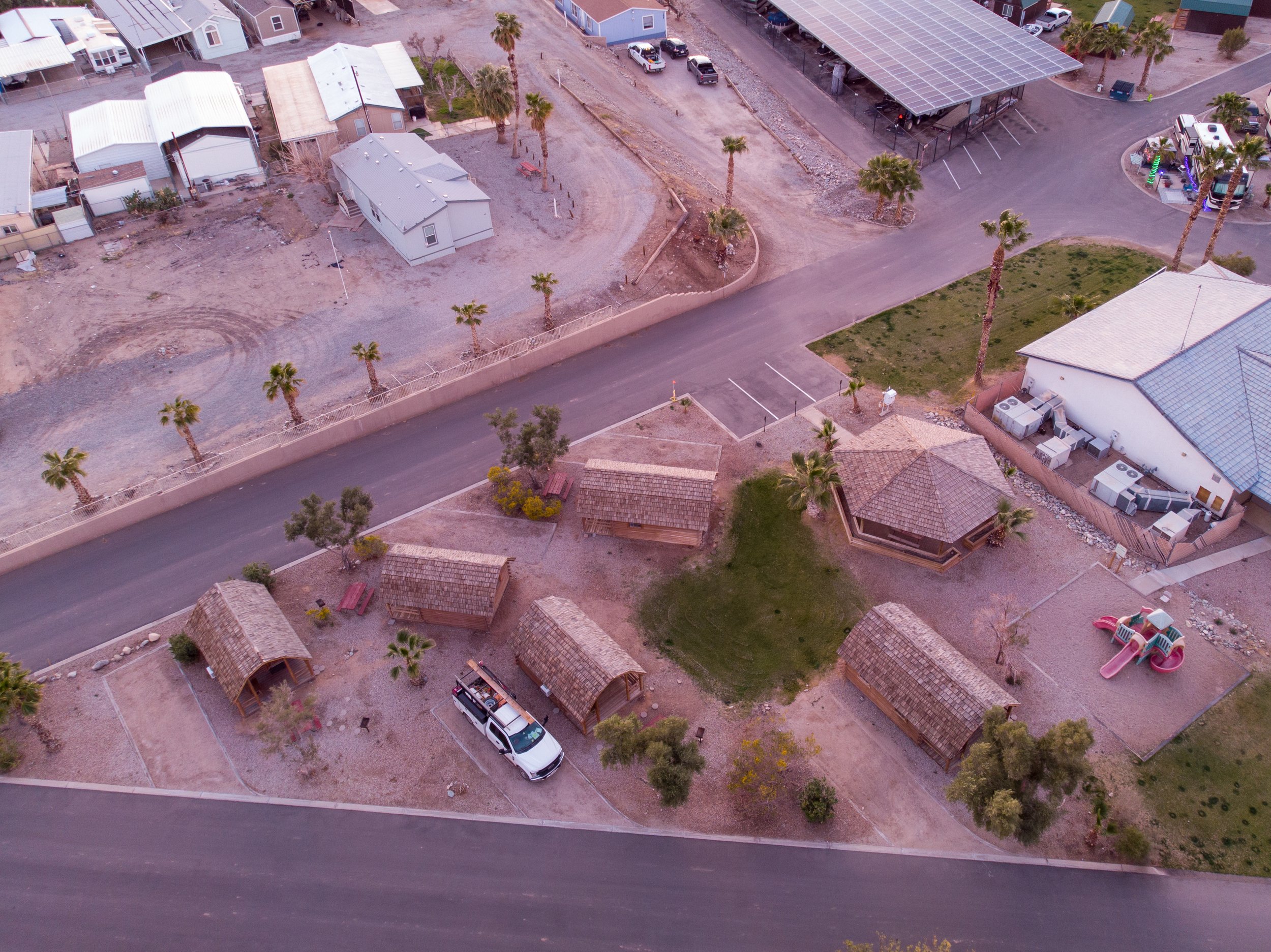 Aerial Photos — Arizona Oasis RV Resort | Colorado River RV Park Blythe, CA