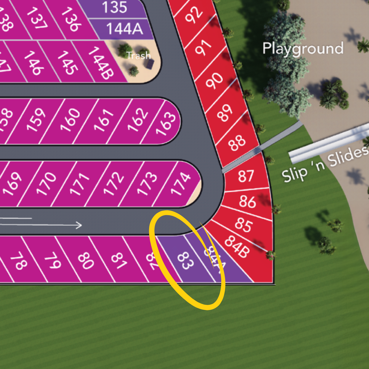 Available Sites — Arizona Oasis RV Resort | Colorado River RV Park ...
