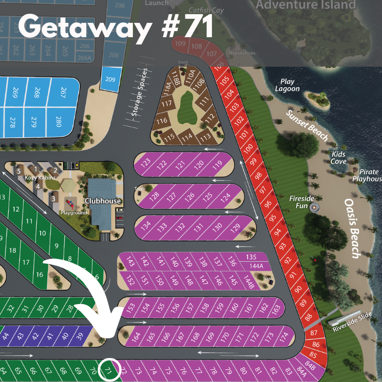 Home 71 — Arizona Oasis RV Resort | Colorado River RV Park Blythe, CA