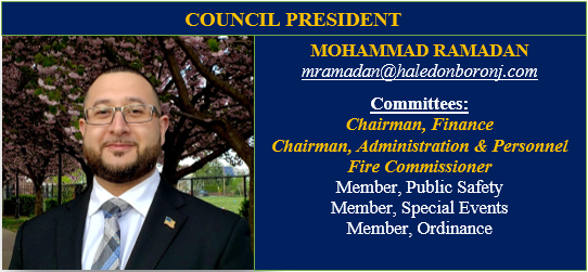 Mayor and Council — Borough of Haledon