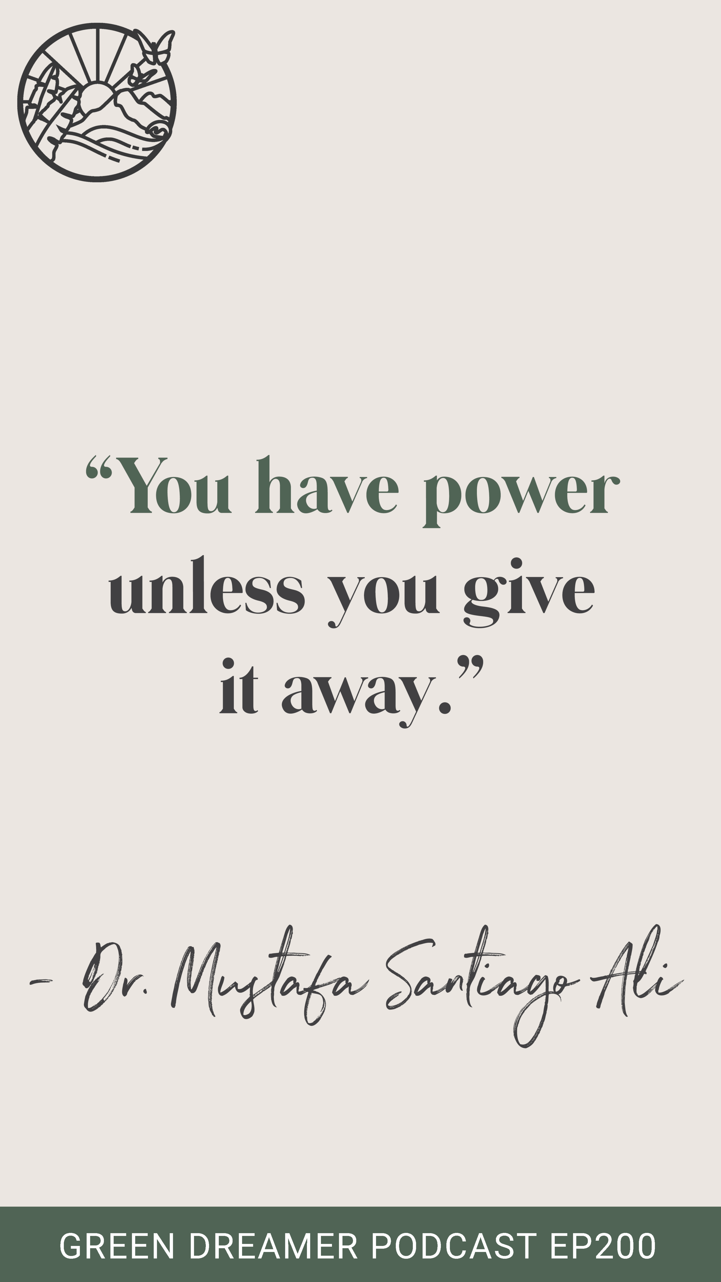 Interview with activist Dr. Mustafa Santiago Ali — GREEN DREAMER Interview with activist Dr. Mustafa Santiago Ali — GREEN DREAMER