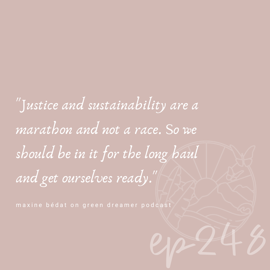 Interview with Maxine Bédat of the New Standard Institute — GREEN DREAMER