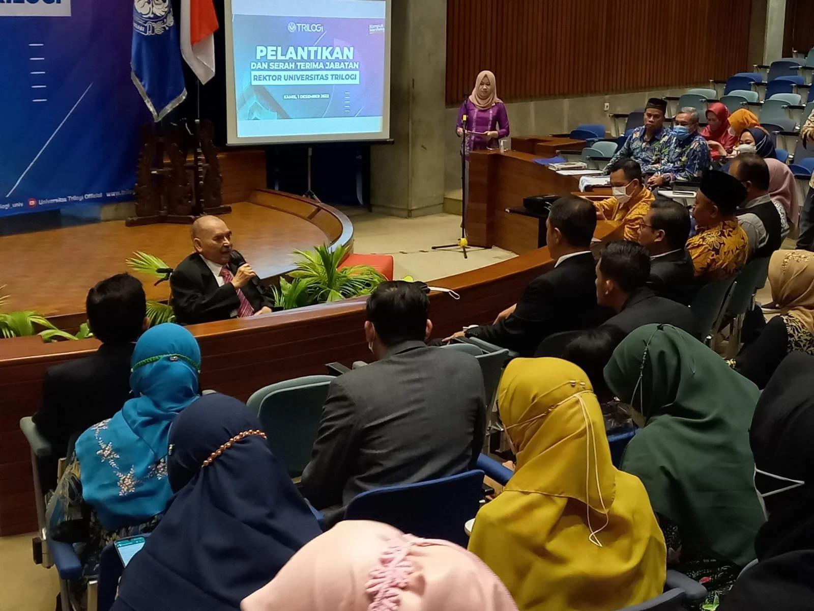 Pramono Hari Adi Dilantik Menjadi Rektor Baru Universitas Trilogi ...